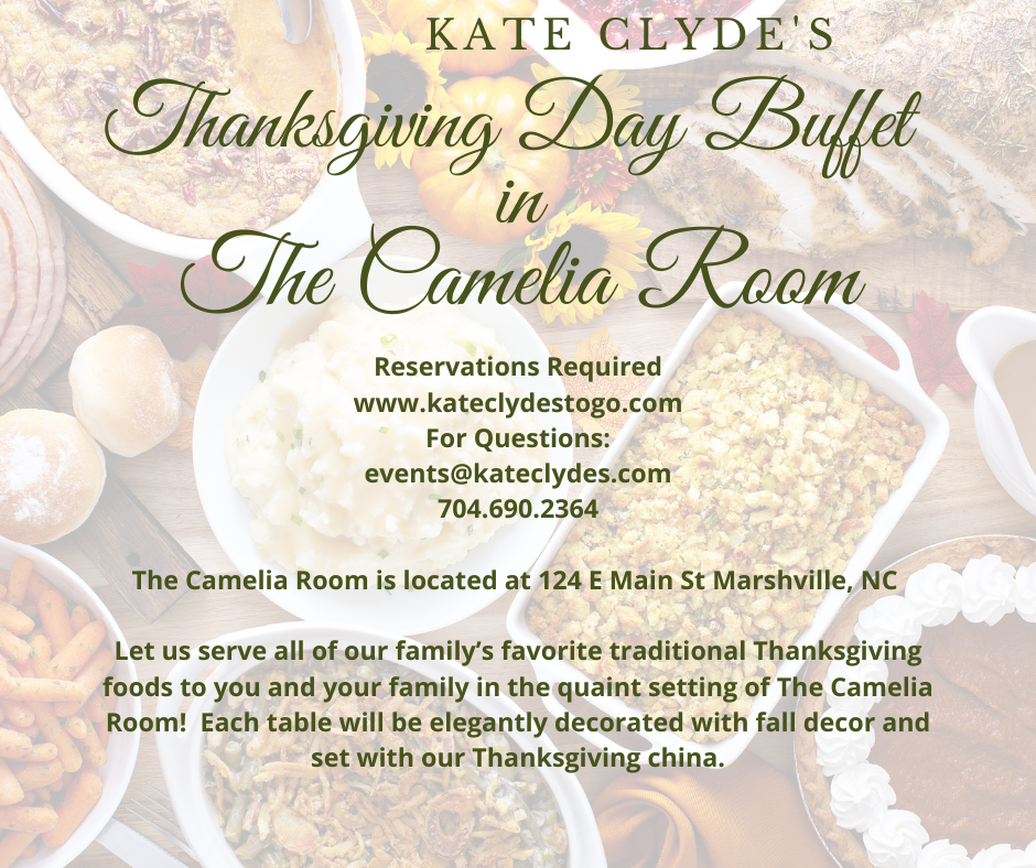 Thanksgiving Day Buffet | Kate Clyde's Catered Creations