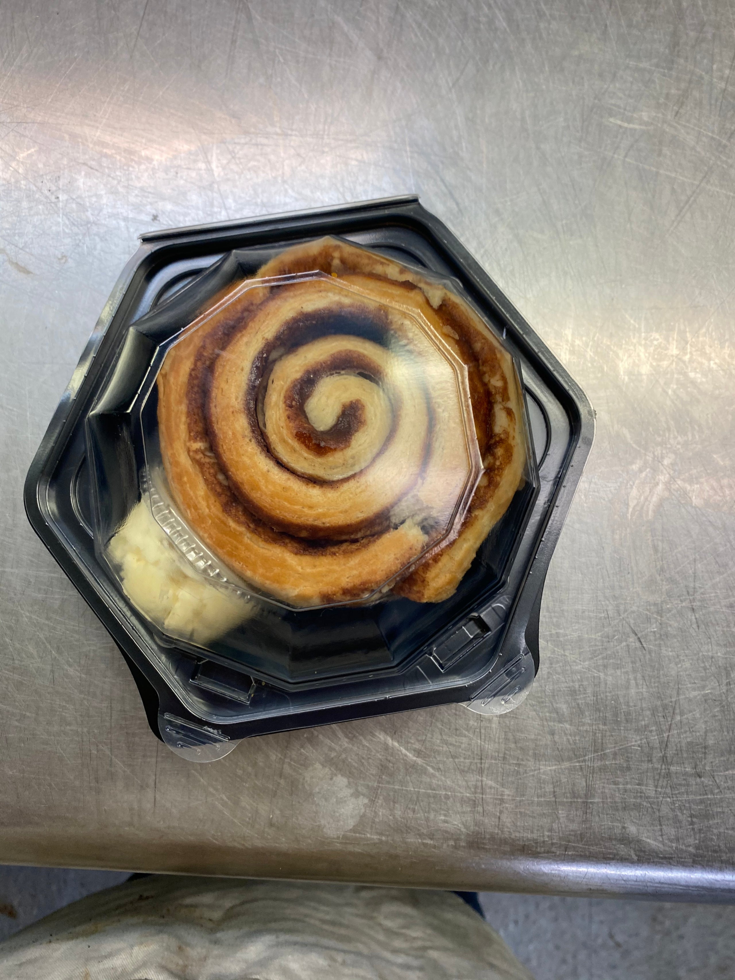 Extra Large Cinnamon Roll with Cream Cheese Icing | Kate Clyde's ...